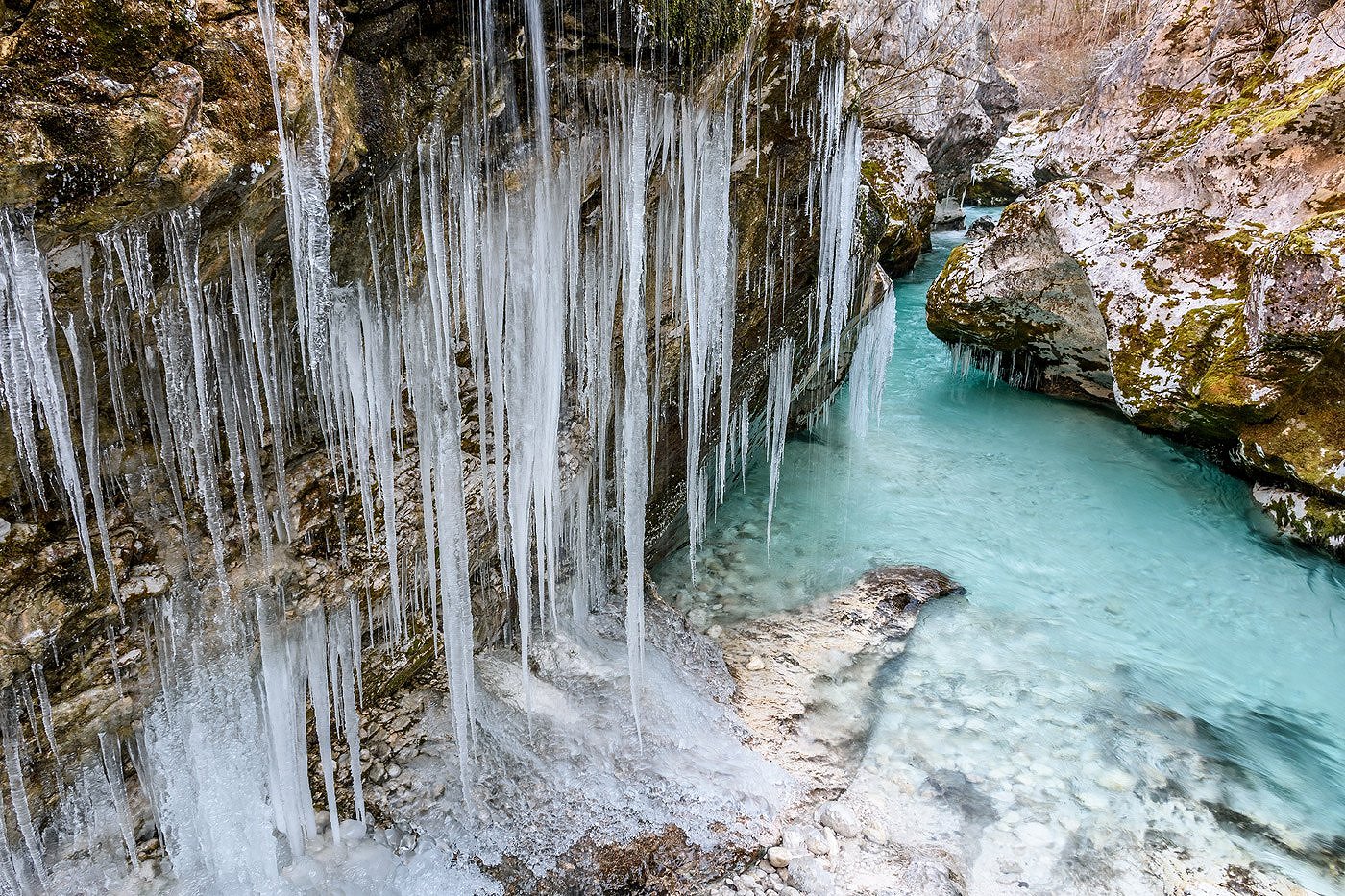 Fluss Soča | Soča Tal - Slowenien